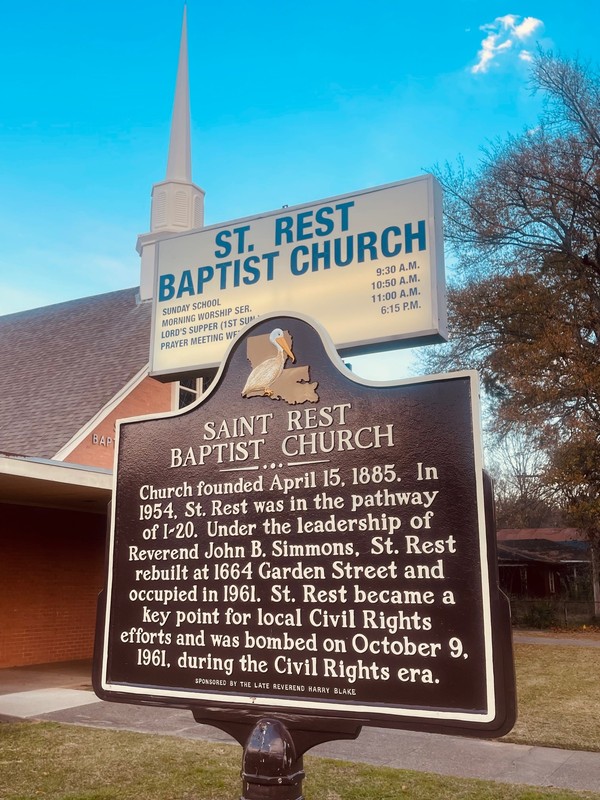 St. Rest Baptist Church - Clio